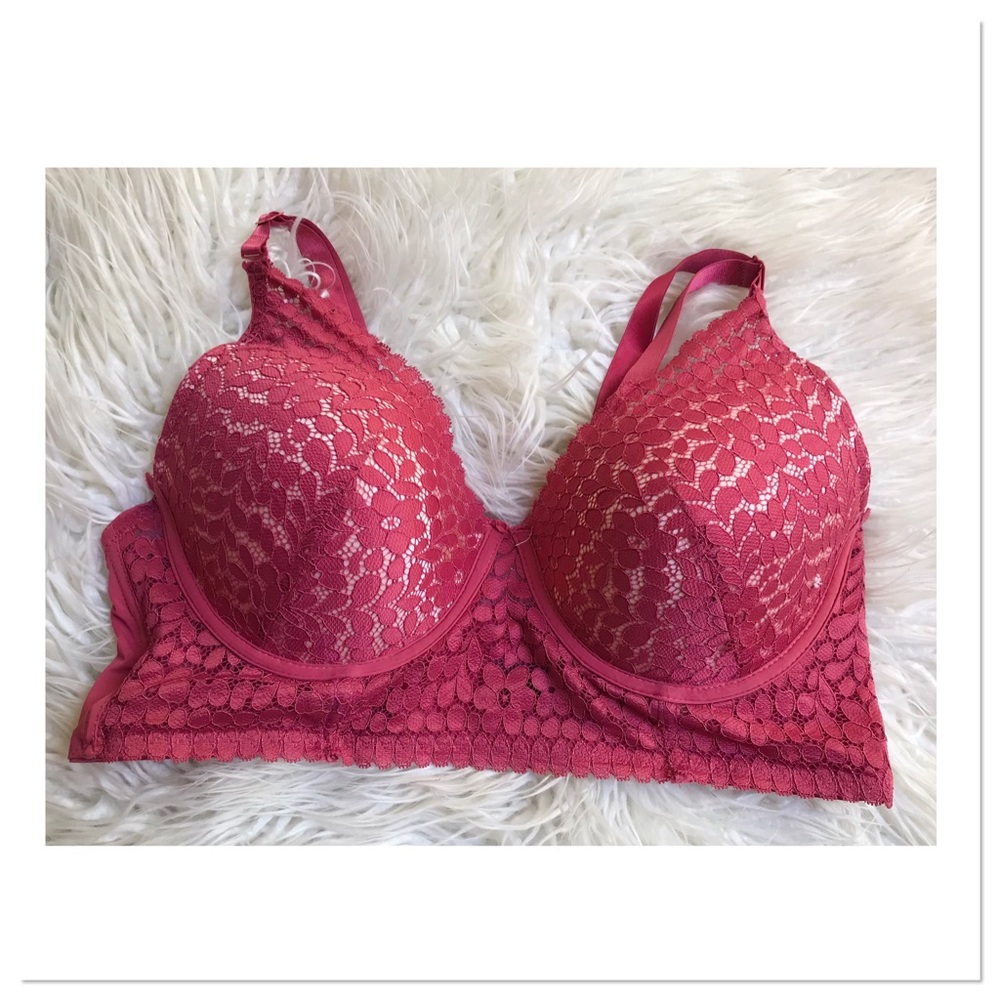 Prima Valentina Long Line Underwire Cup Bra Pink Mauv… - Gem Prima Valentina Long Line Underwire Cup Bra Pink Mauv… - Gem